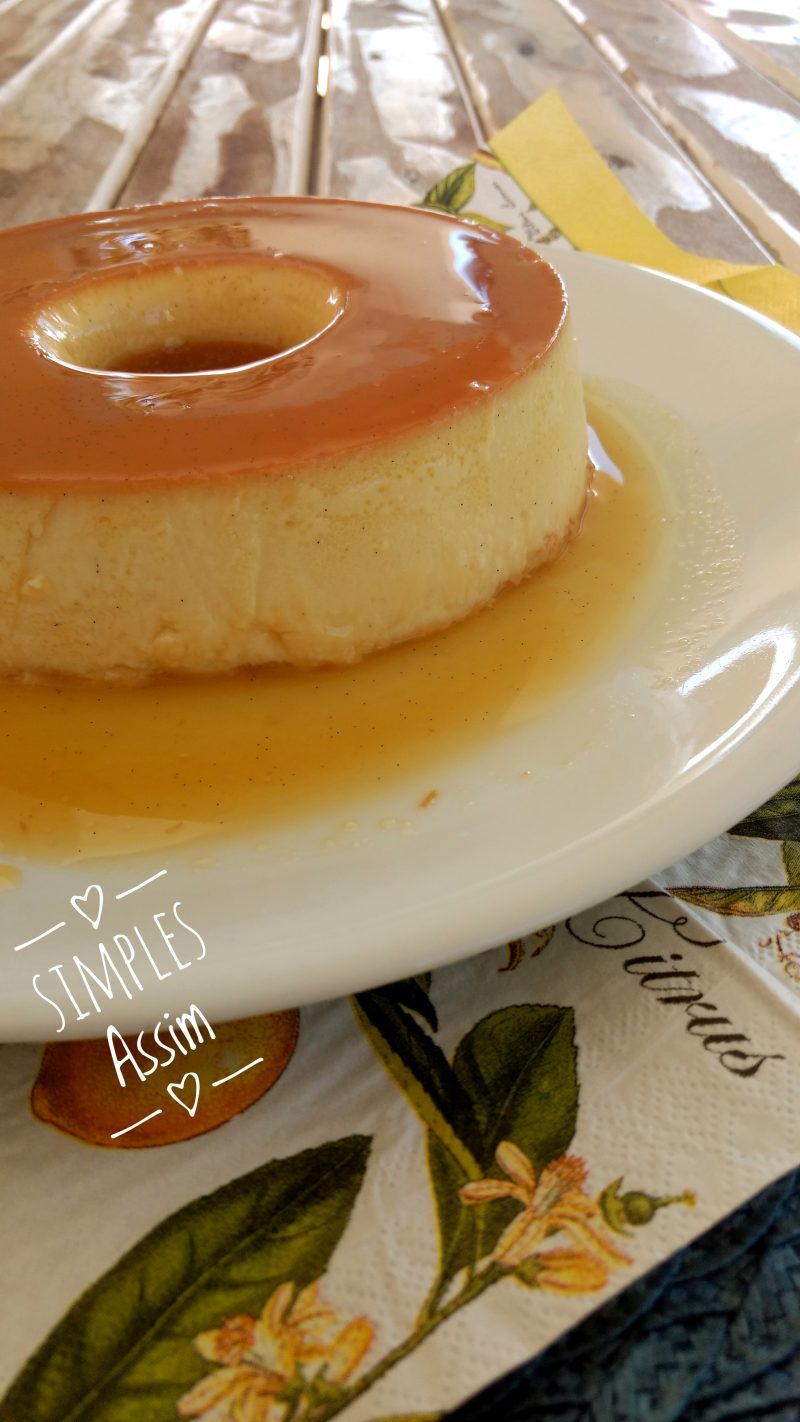 Pudim de cream cheese - Um exagero de gostoso - Simples Assim