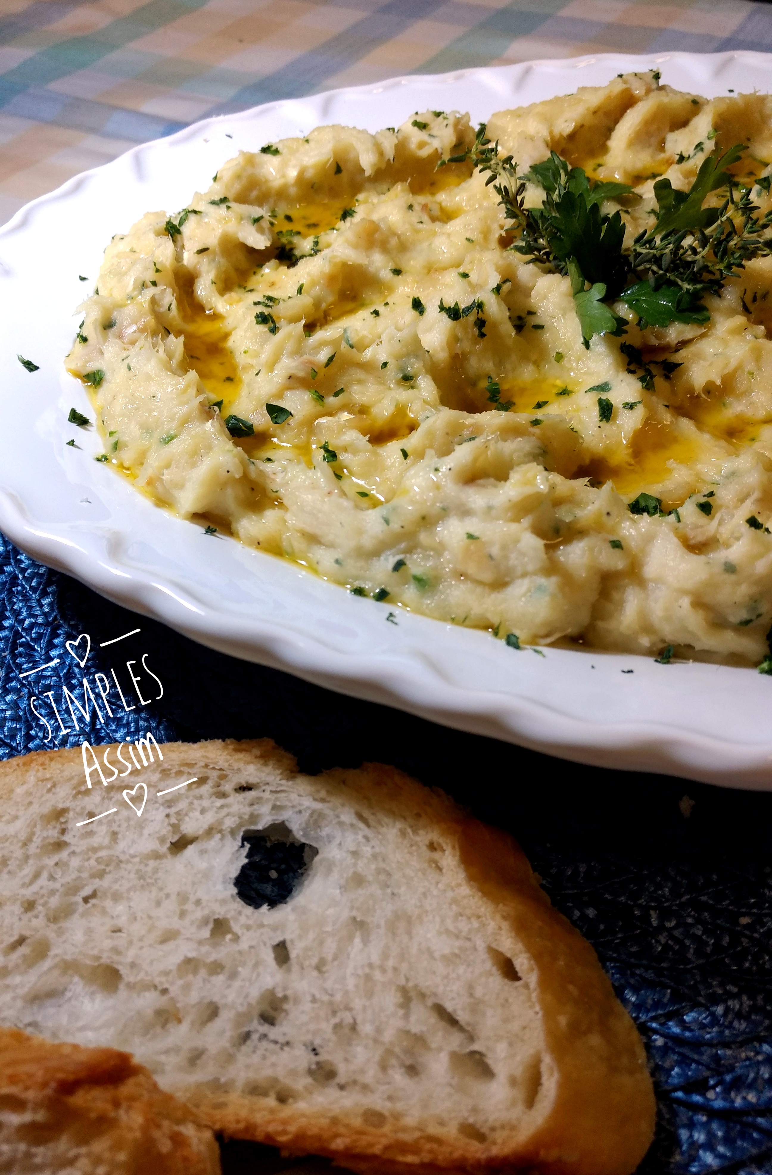 Brandade de bacalhau - Uma entrada leve e saborosa - Simples Assim