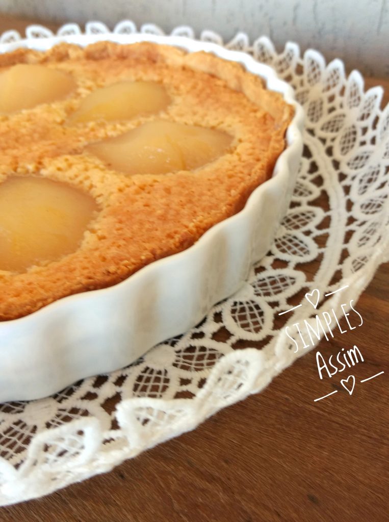 Torta de pera e amêndoas - Sabor marcante - Simples Assim