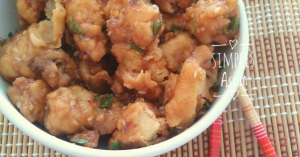 Frango chinês ao molho de laranja - sabor especial - Simples Assim